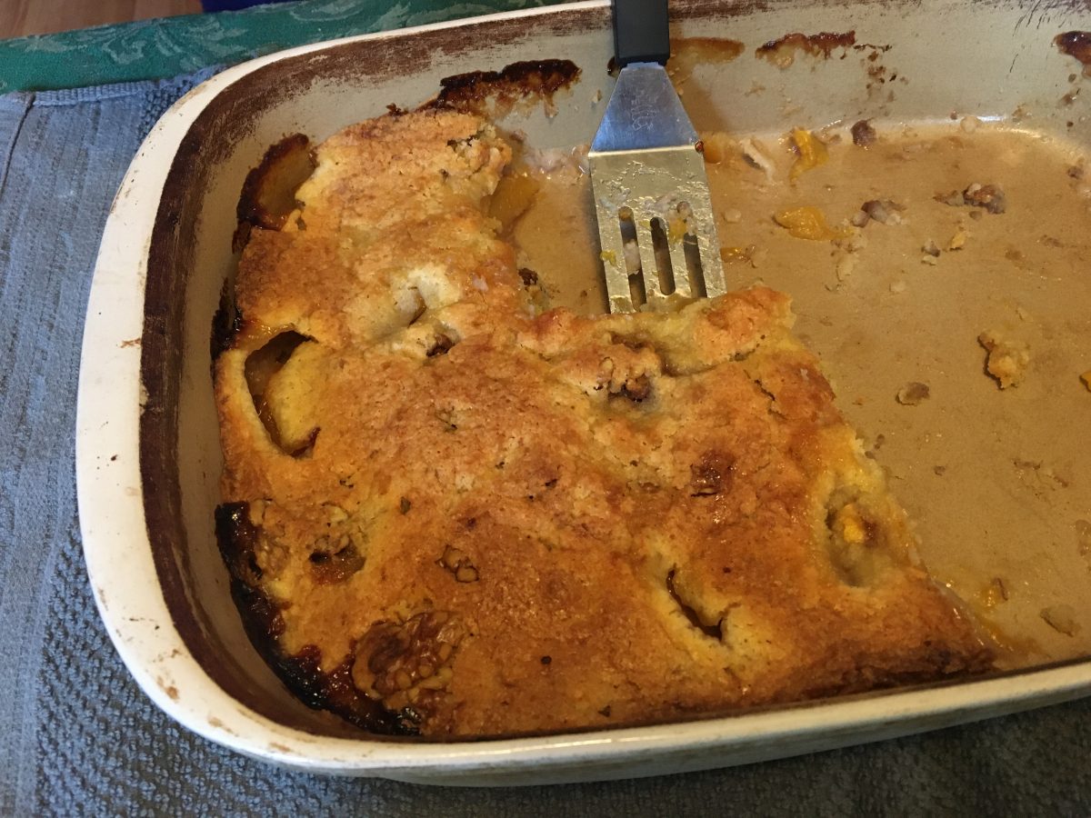 Swedish Apple/Peach Cobbler - Magnolia Place