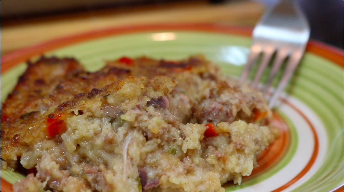 Christmas Sausage Dressing - Magnolia Place