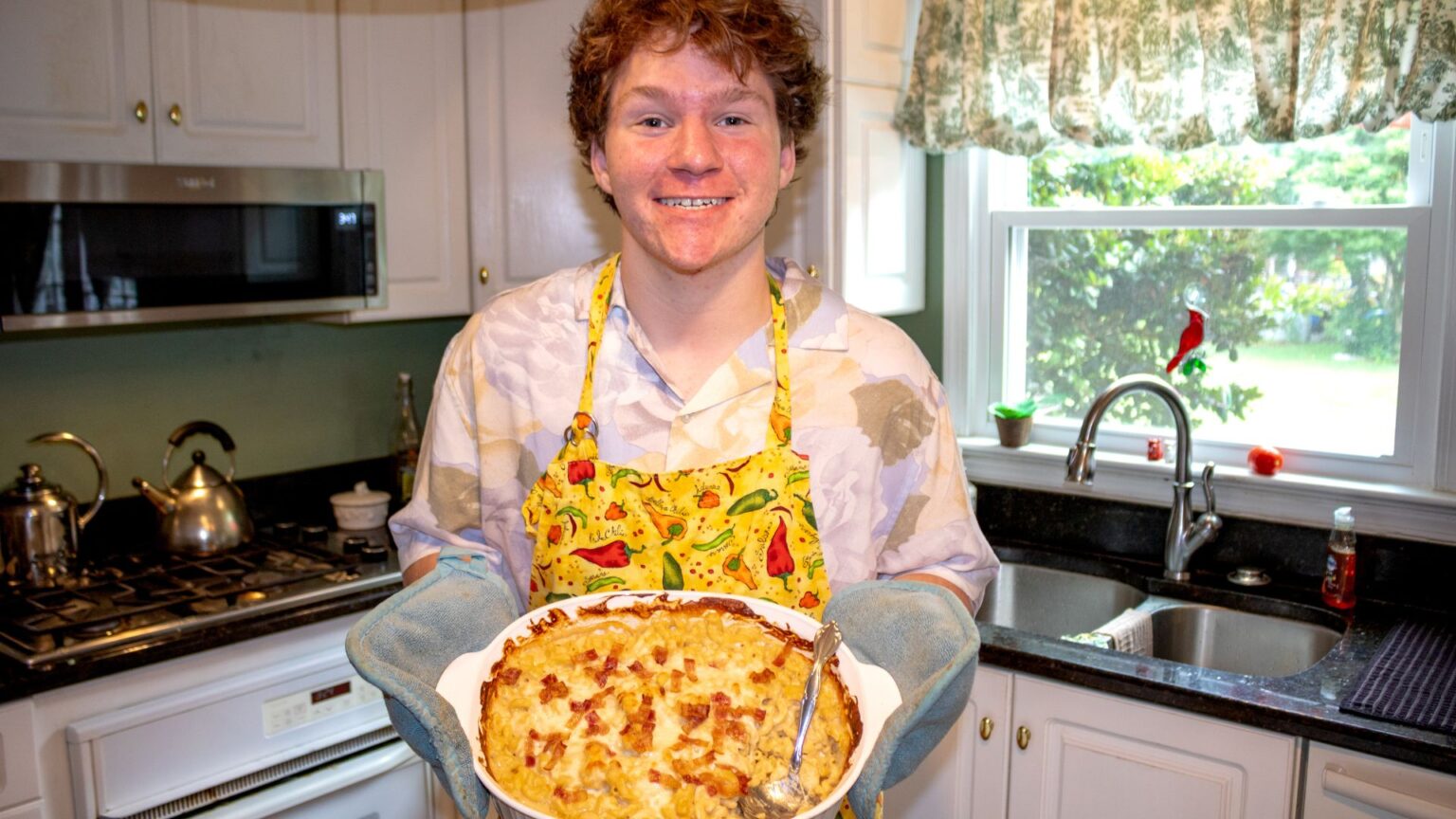 Bacon Baked Mac and Cheese - Magnolia Place